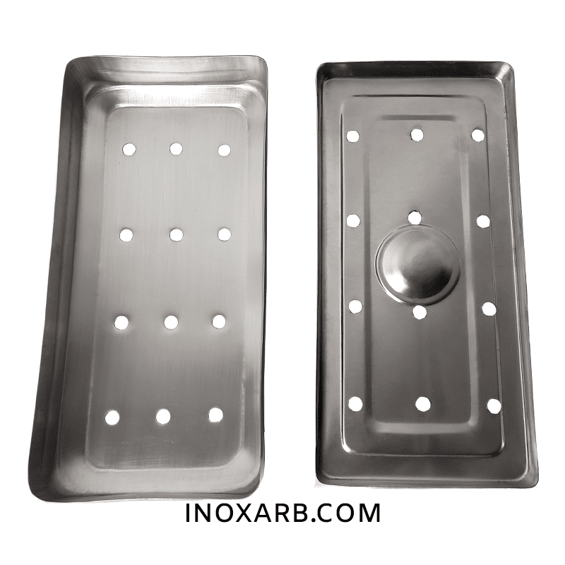CAJA MEDIANA CRIBADA - Inox Arb